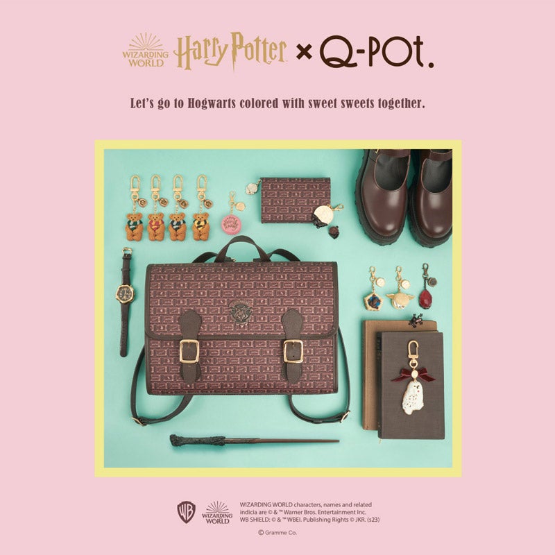 Q-pot. グリフィンドール ベアークッキー ネックレス【ハリー Q-pot. グリフィンドール ベアークッキー ネックレス【ハリー
